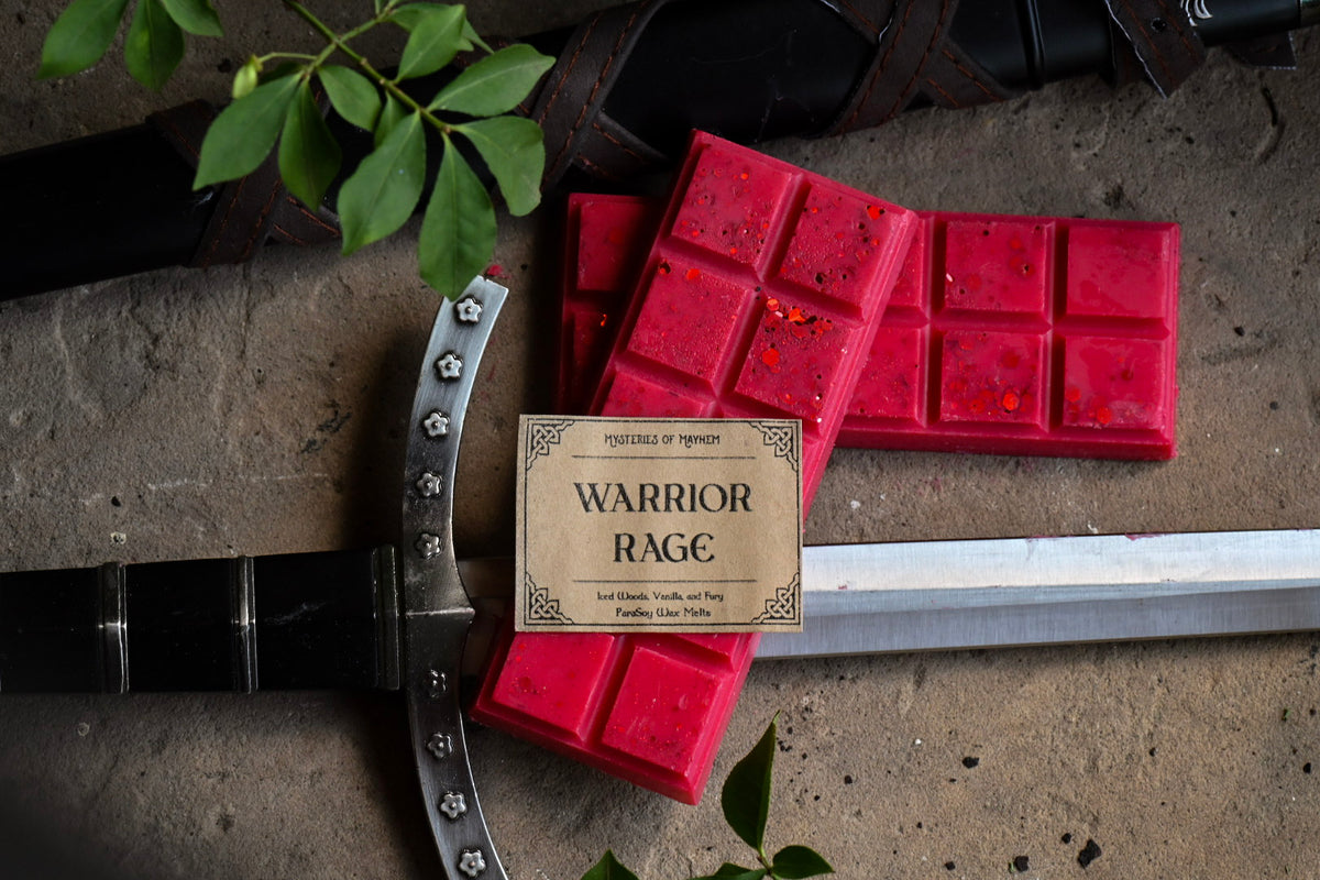 Warrior Rage Wax Snap Bar - Iced Woods, Vanilla, and Fury Scented ...