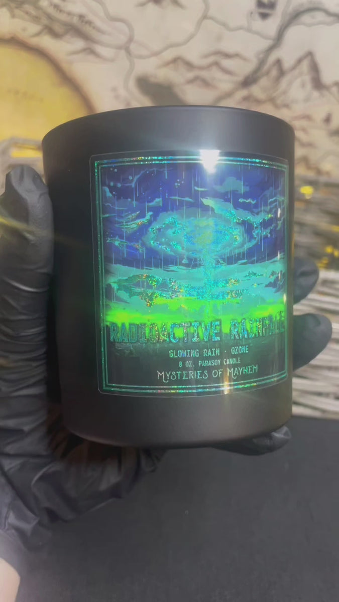 Radioactive Rainfall - Rain and Ozone Scented Wood Wick Candle ...